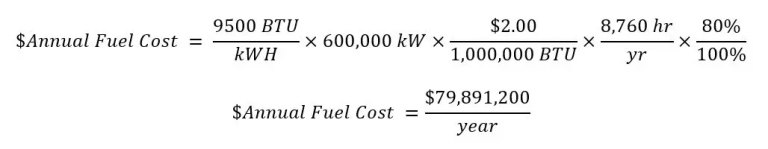 Heat Rate Cost - Part 1 | Fossil Consulting Services, Inc.